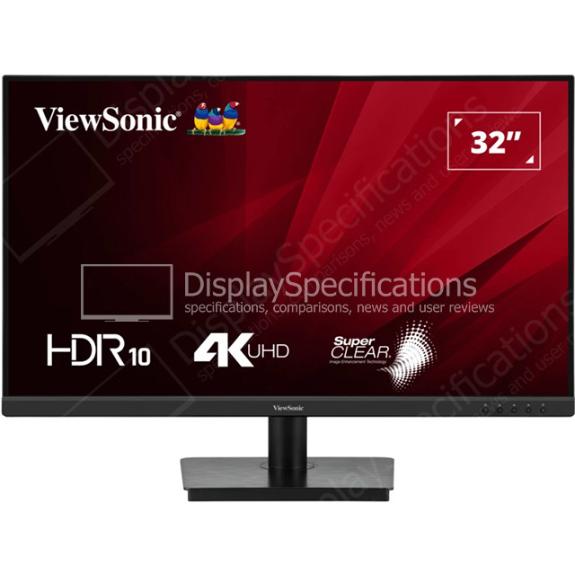 31.5" ViewSonic VA3208-4K-MHD - Specifications