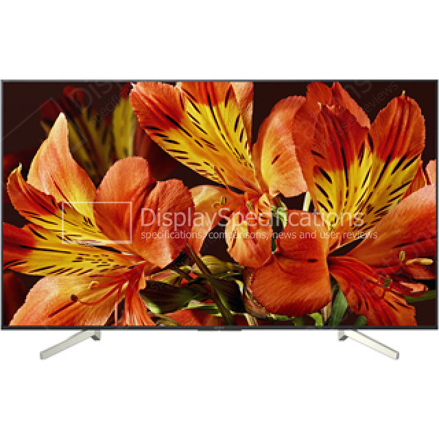 84.6" Sony XBR-85X850F - Depth