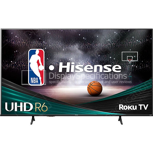 74.5" Hisense 75R6E3 - Depth