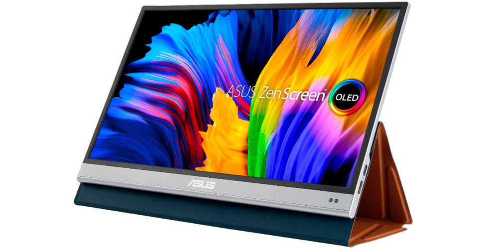 The Asus ProArt Display PA169CDV and the Asus ZenScreen OLED MQ ...