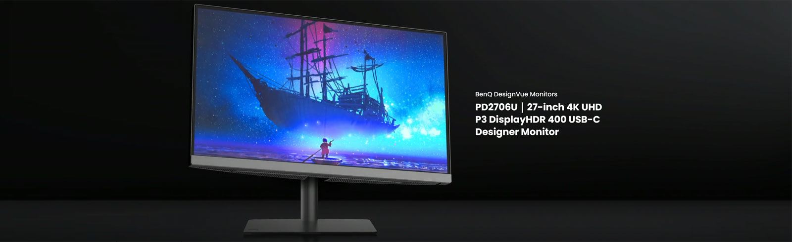 BenQ PD2706U and BenQ PD2706UA DesignVue monitors with 4K displays and ...