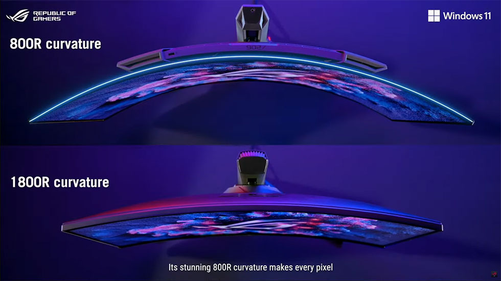Asus ROG Swift OLED PG39WCDM debuts at CES 2024