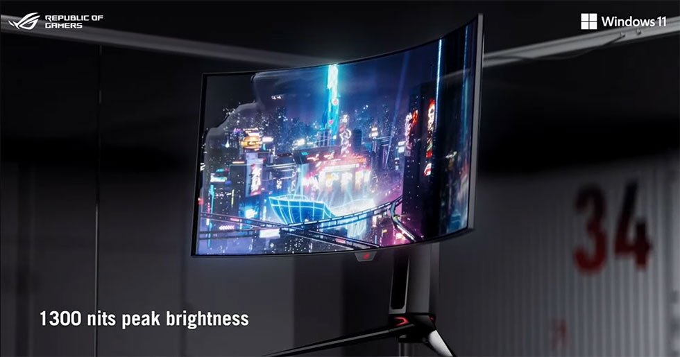 Asus ROG Swift OLED PG39WCDM debuts at CES 2024