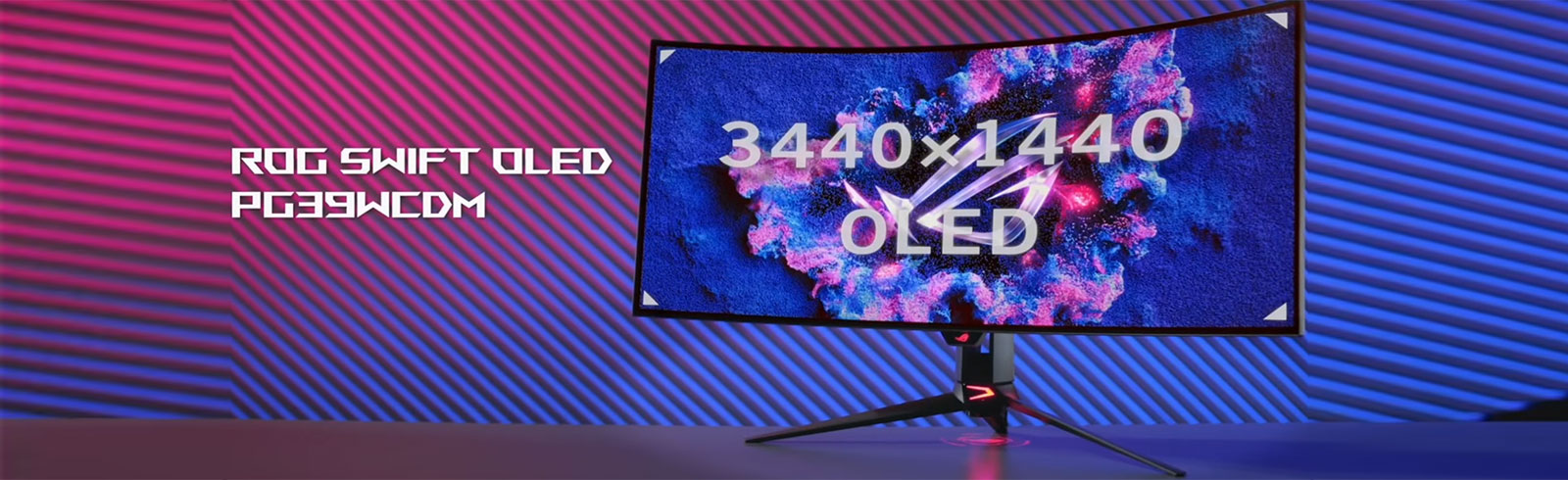 Asus ROG Swift OLED PG39WCDM debuts at CES 2024