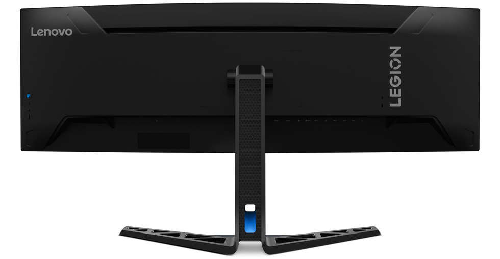 Lenovo Legion R45w-30 is presented featuring a 44.5" ultra-wide display ...