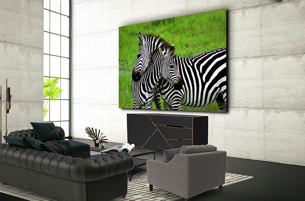 LG MAGNIT 4K 136-inch Micro LED residential display is unveiled in the U.S.