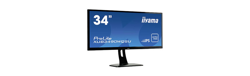 iiyama unveils the ultra-wide 34" ProLite XUB3490WQSU monitor
