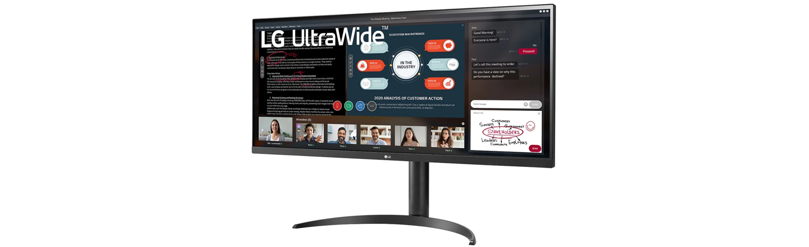 The LG 34WP550 goes official with a 34" WFHD IPS display