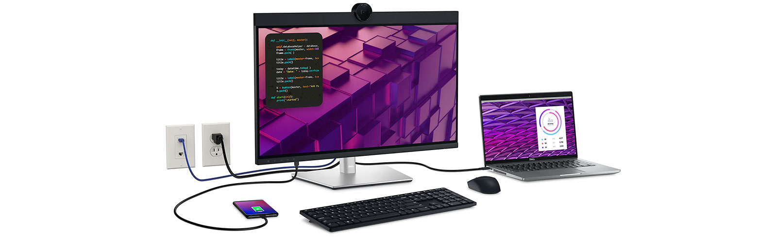 Dell P2724DEB and Dell P2424HEB video conferencing monitors are ...