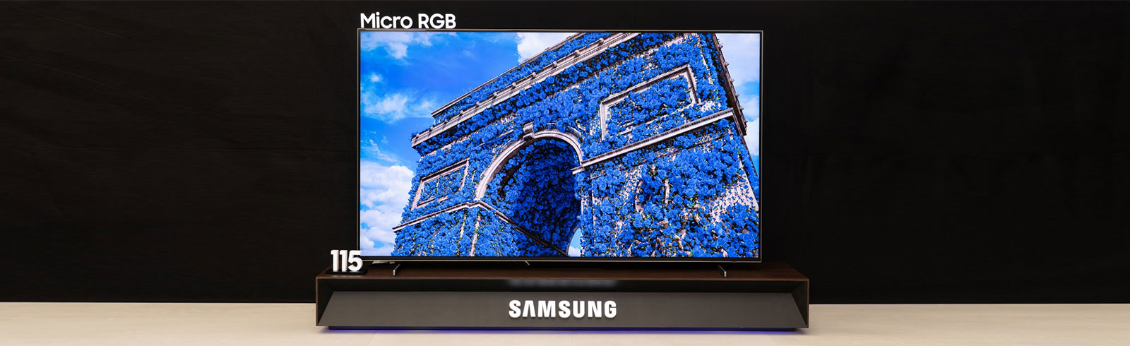 Belated: Samsung launches the world's first Micro RGB TV panel