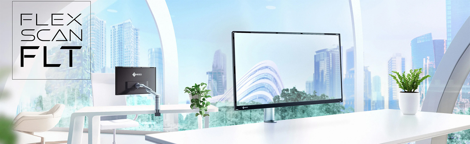 Eizo FlexScan FLT is the brand's most power-efficient and lightweight ...