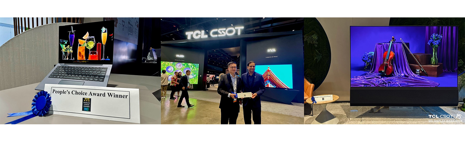 TCL CSOT at SID Display Week 2024 - a 1000 Hz 4K monitor, 85" UD w-HVA Pro TV display, and more