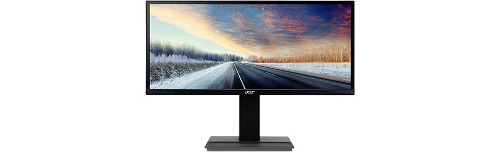 Acer unveiled two ultra-wide, 34" monitors with QHD and FHD resolutions