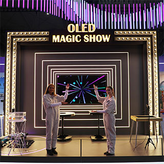 LG Display 4th Generation OLED detailed featuring a four-stack ...