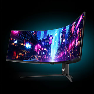 Acer Predator X34 V3 with a curved Mini LED display and a 180Hz refresh ...